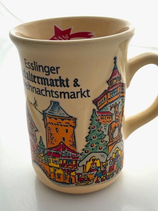None | Holiday | German Christmas Market Gluhwein Mug 208 Colorful ...
